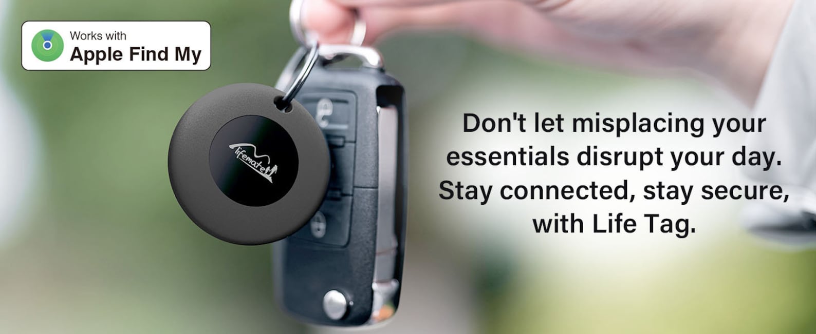 Lifemate, Air Tag GPS Smart Tracker Bike Car Luggage Pet Key Apple Find ...