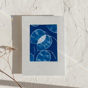 Postcards Set of 3 With Original Cyanotype Art - Etsy