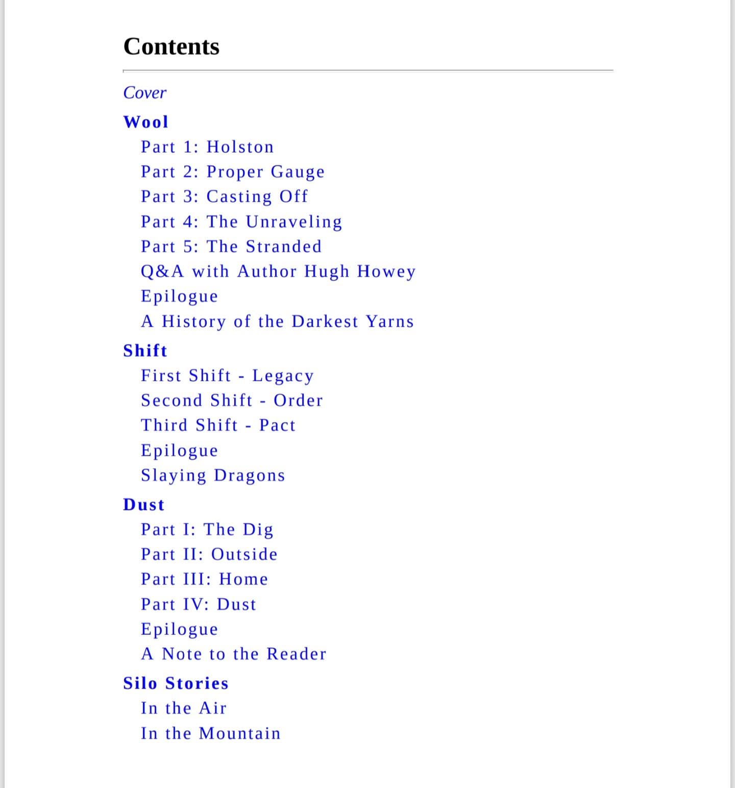 The Silo Series Collections 3 Books of Silo Saga by Hugh Howey Ebook ...