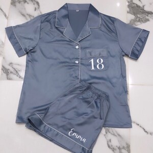 Ladies Personalised Birthday Pyjamas - Etsy UK