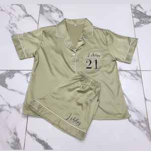 Ladies Personalised Birthday Pyjamas - Etsy UK