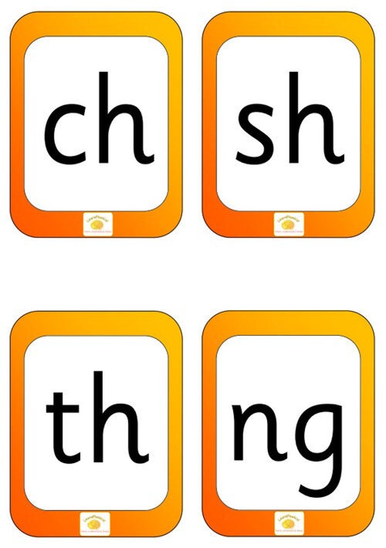 Phase 3 Double Sided Flashcards A6 - Etsy