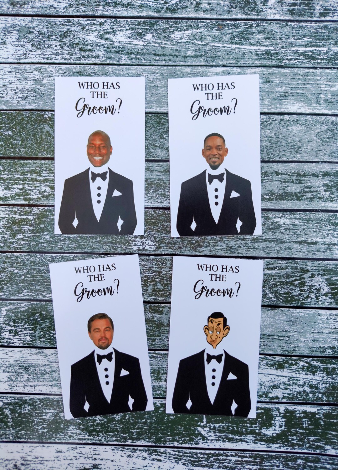 Who Has the Groom, Scratch off Game,wedding, Bridal Shower Games ...