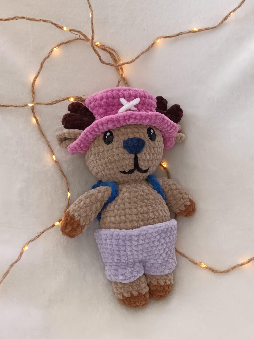 Chopper From One Piece Crochet Pattern (english) - Etsy
