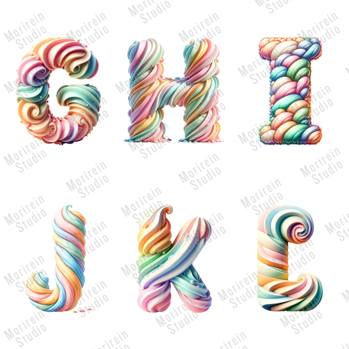 Ice Cream Alphabets and Numbers Clipart 36 PNG Ice Cream Alpha Clipart ...