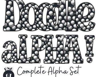 Soft Leopard Alpha Doodle Bundle 67 PNG Soft Leopard Doodle Alphabets ...