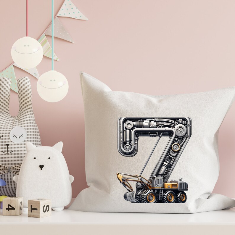 Construction Vehicles Numbers Clipart 10 PNG Construction Vehicles PNG ...