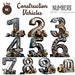 Construction Vehicles Numbers Clipart 10 PNG Construction Vehicles PNG ...