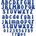 Bright Alphabet Letters PNG Bundle 335 PNG 5 Sets Bright Doodle ...