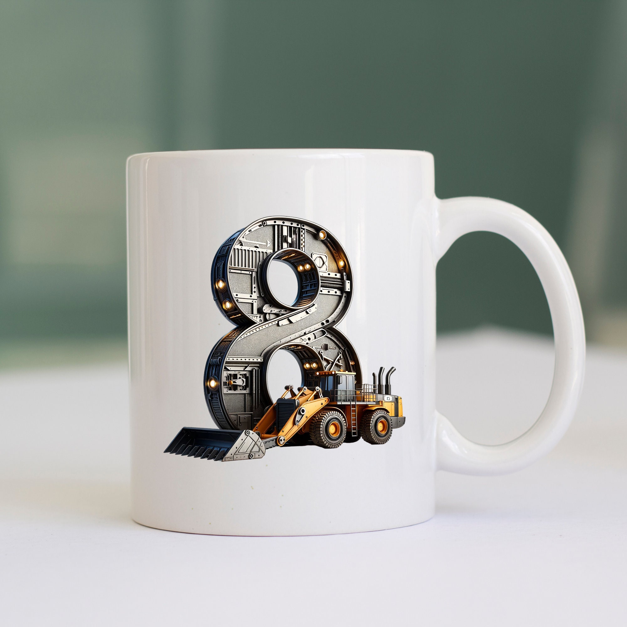 Construction Vehicles Numbers Clipart 10 PNG Construction Vehicles PNG ...