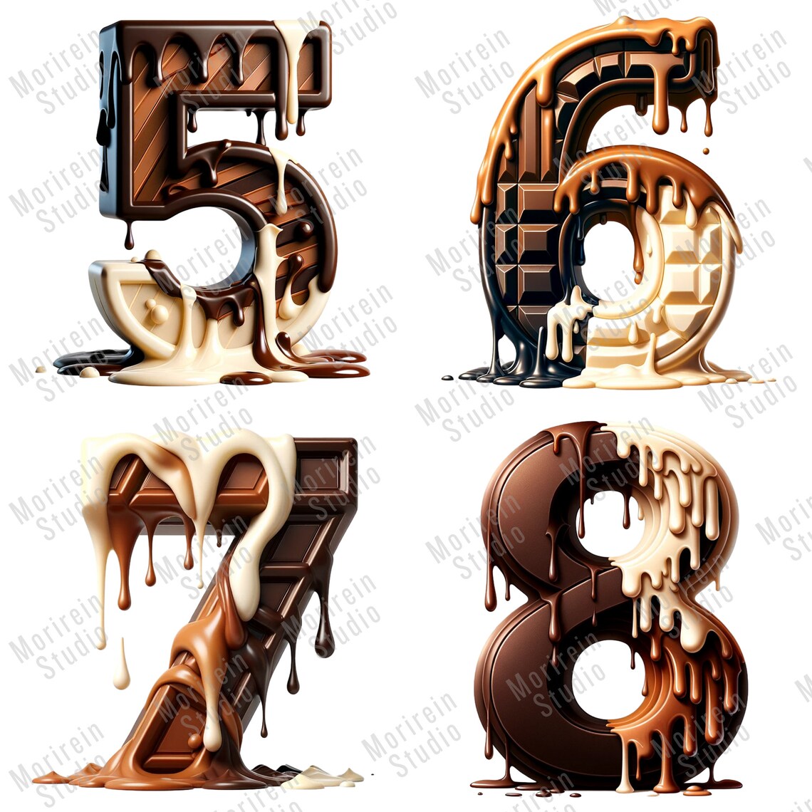 Chocolate Numbers Clipart 10 PNG Happy Birthday Chocolate PNG Birthday ...
