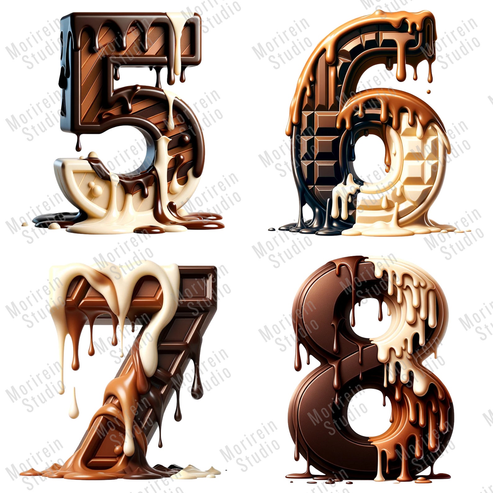Chocolate Numbers Clipart 10 PNG Happy Birthday Chocolate PNG Birthday ...