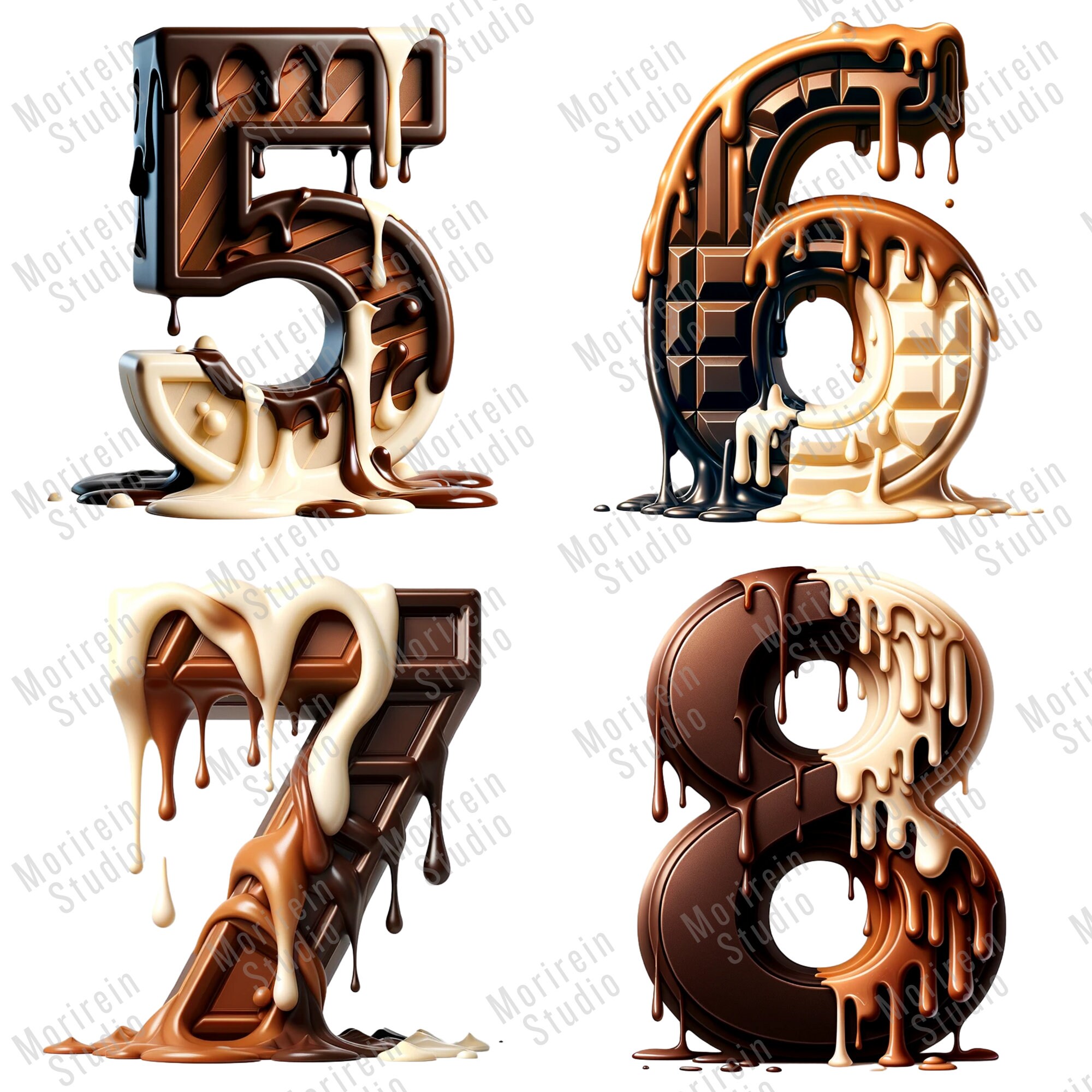 Chocolate Numbers Clipart 10 PNG Happy Birthday Chocolate PNG Birthday ...