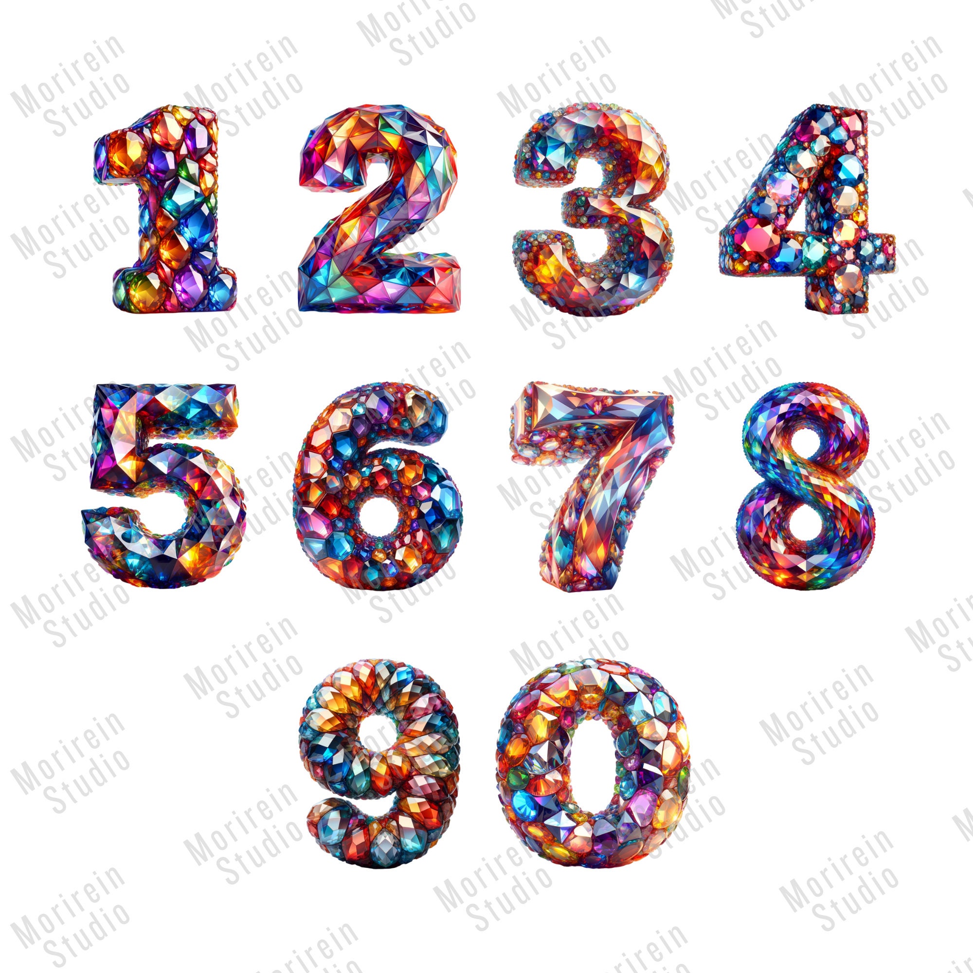 Crystal Alphabets and Numbers Clipart 36 PNG Crystal Alpha Clipart ...