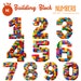 Building Block Numbers Clipart 10 PNG Happy Birthday Blocks PNG ...