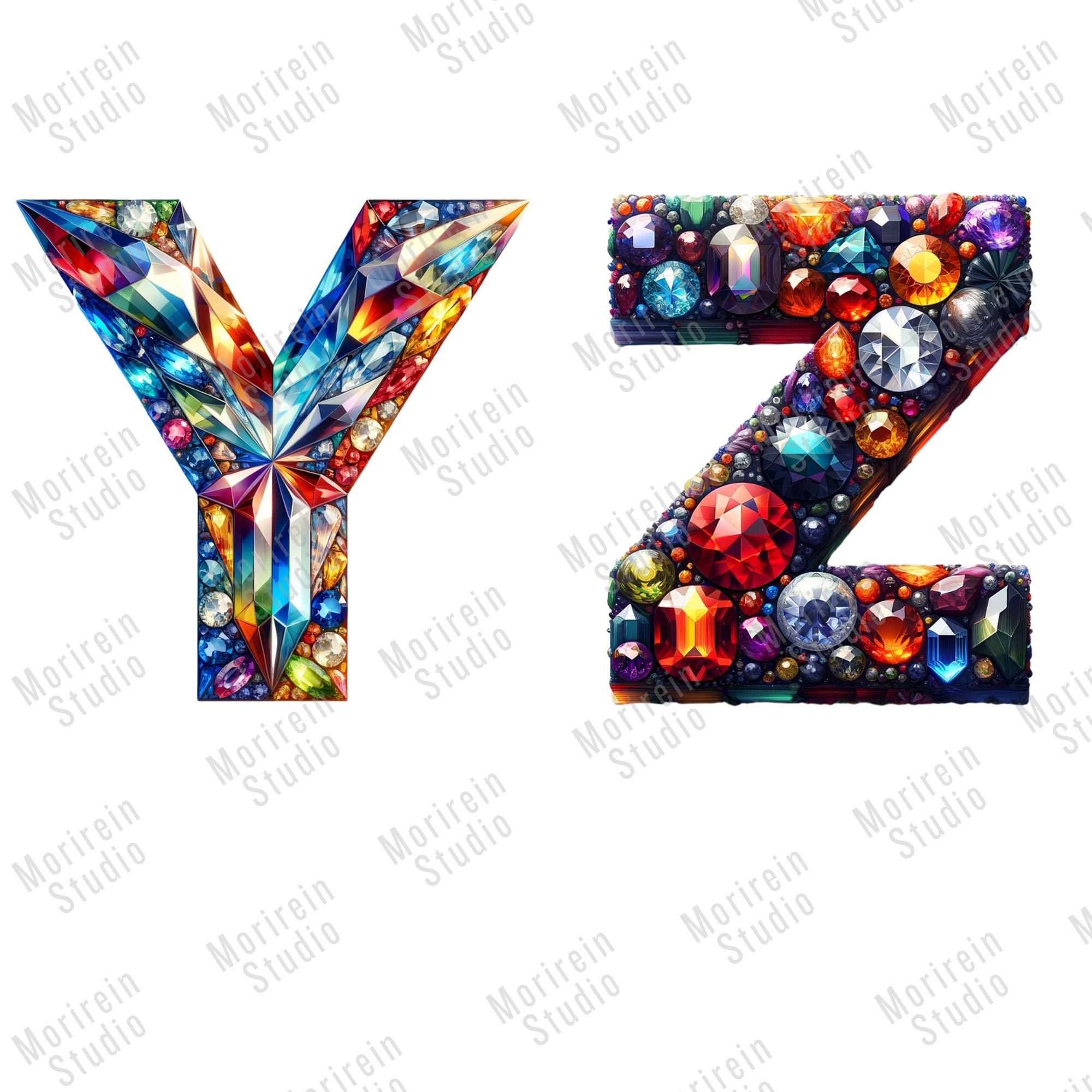 Crystal Alphabets and Numbers Clipart 36 PNG Crystal Alpha Clipart ...