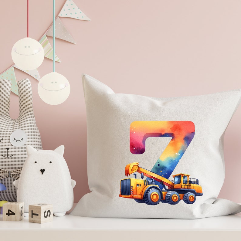 Construction Vehicles Numbers Clipart 10 PNG Construction Vehicles PNG ...