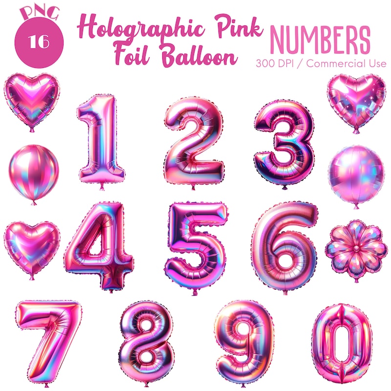 Barbie numbers clipart - Etsy.de