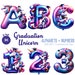 Unicorn Alphabets and Numbers Clipart 36 PNG Unicorn Alphabet Clipart ...