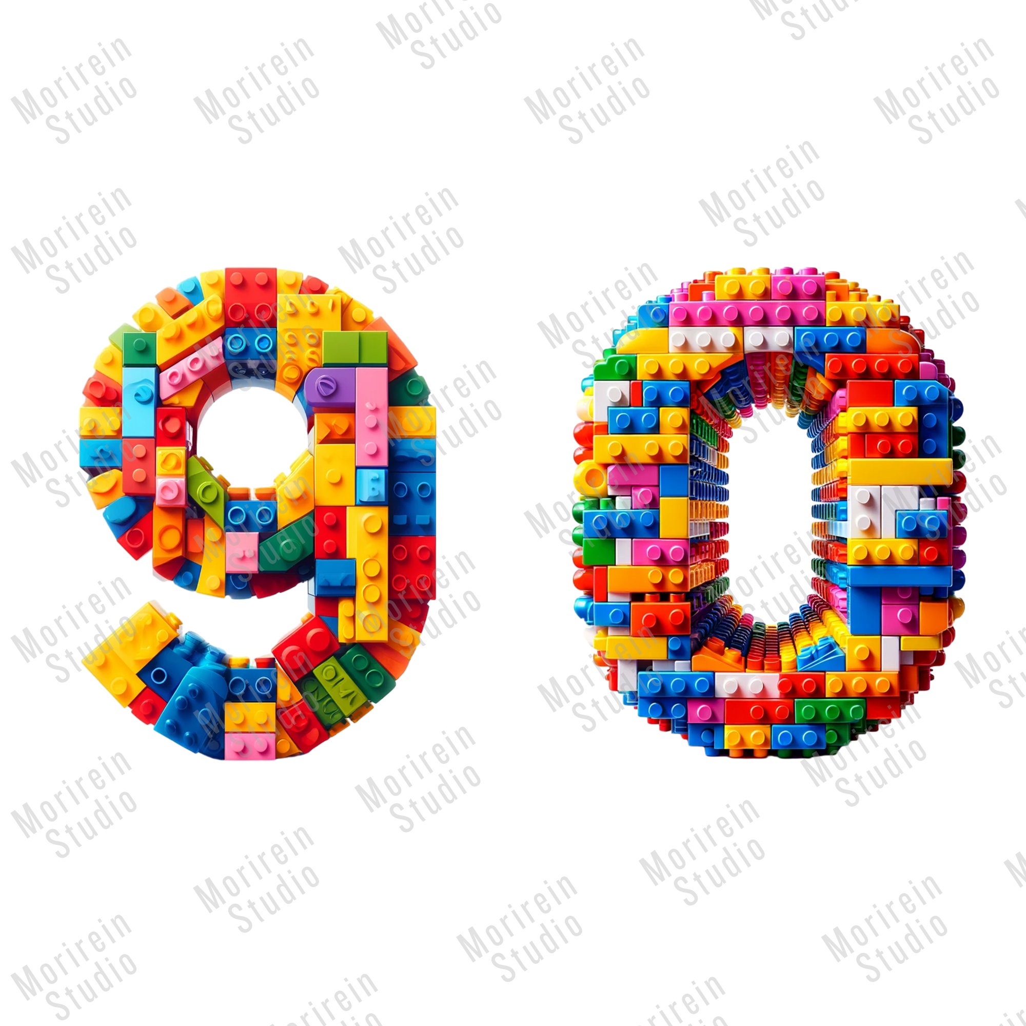 Building Block Numbers Clipart 10 PNG Happy Birthday Blocks PNG ...