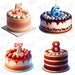 Birthday Cake Numbers Clipart 10 PNG Happy Birthday Cake Number ...