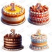 Birthday Cake Numbers Clipart 10 PNG Happy Birthday Cake Number ...