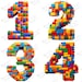 Building Block Numbers Clipart 10 PNG Happy Birthday Blocks PNG ...