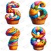 Cupcake Numbers Clipart 10 PNG Happy Birthday Cupcake PNG Birthday ...