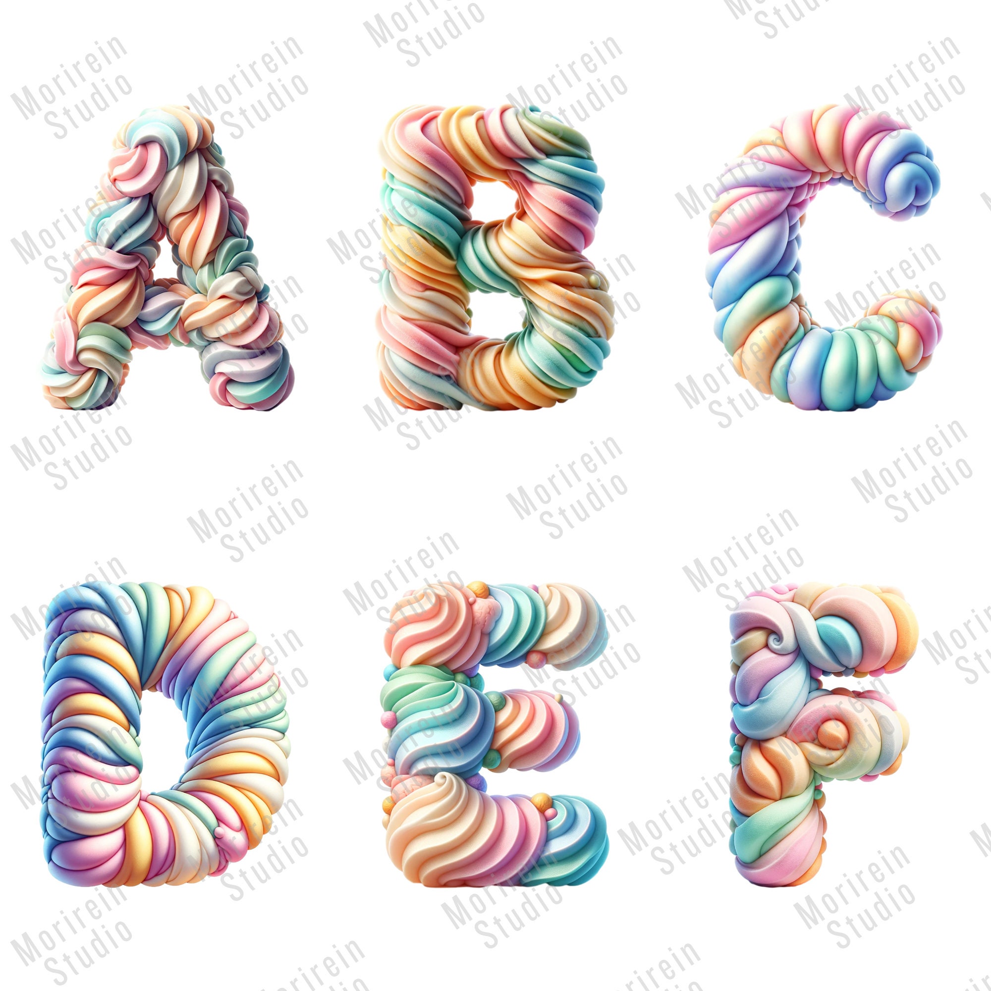 Ice Cream Alphabets and Numbers Clipart 36 PNG Ice Cream Alpha Clipart ...