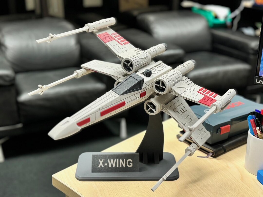 3D Printed Jumbo X-wing Fighter - Etsy
