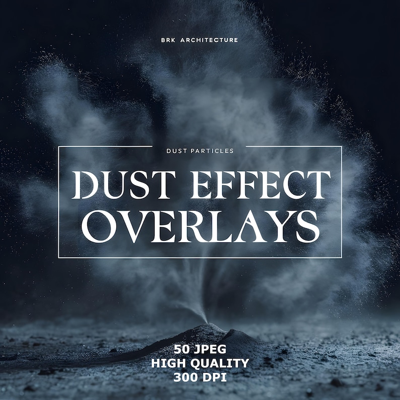 Dust Effect Photoshop Overlay, Dust Particles Photo Effect, Digital ...