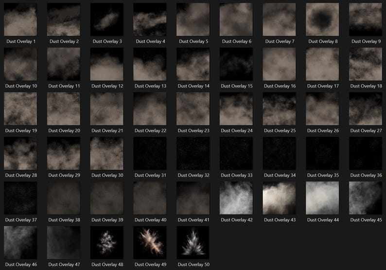Dust Effect Photoshop Overlay, Dust Particles Photo Effect, Digital ...