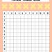 Multiplication Grid Worksheet Printable Math Practice for Kids Digital ...