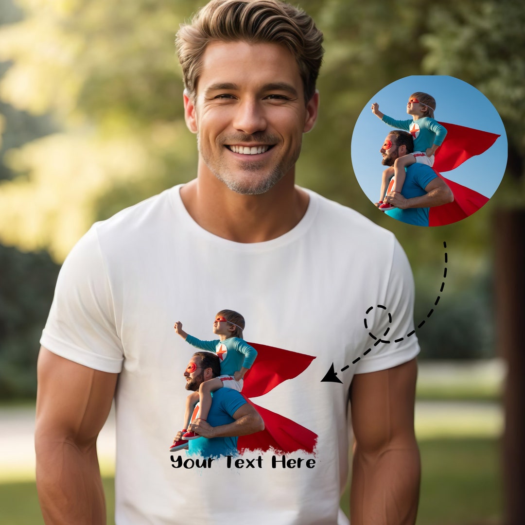 Custom Photo T-shirt, Personalized Photo T-shirt, Custom Family Picture ...