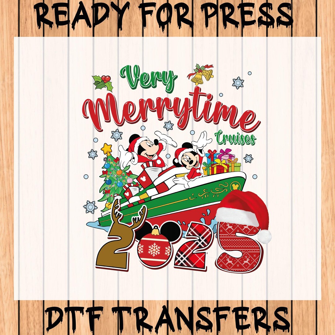 Disney Very Merrytime Cruise 2025 Ready to Press, Disney Cruise ...