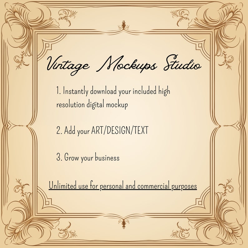 Vintage Logo Mockup Mock up Photograph Styled Stock Photo Template Art ...