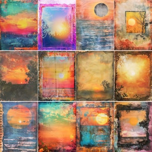 Commercial License - Physical Products Only (not Digital) - 120 Sunset ...