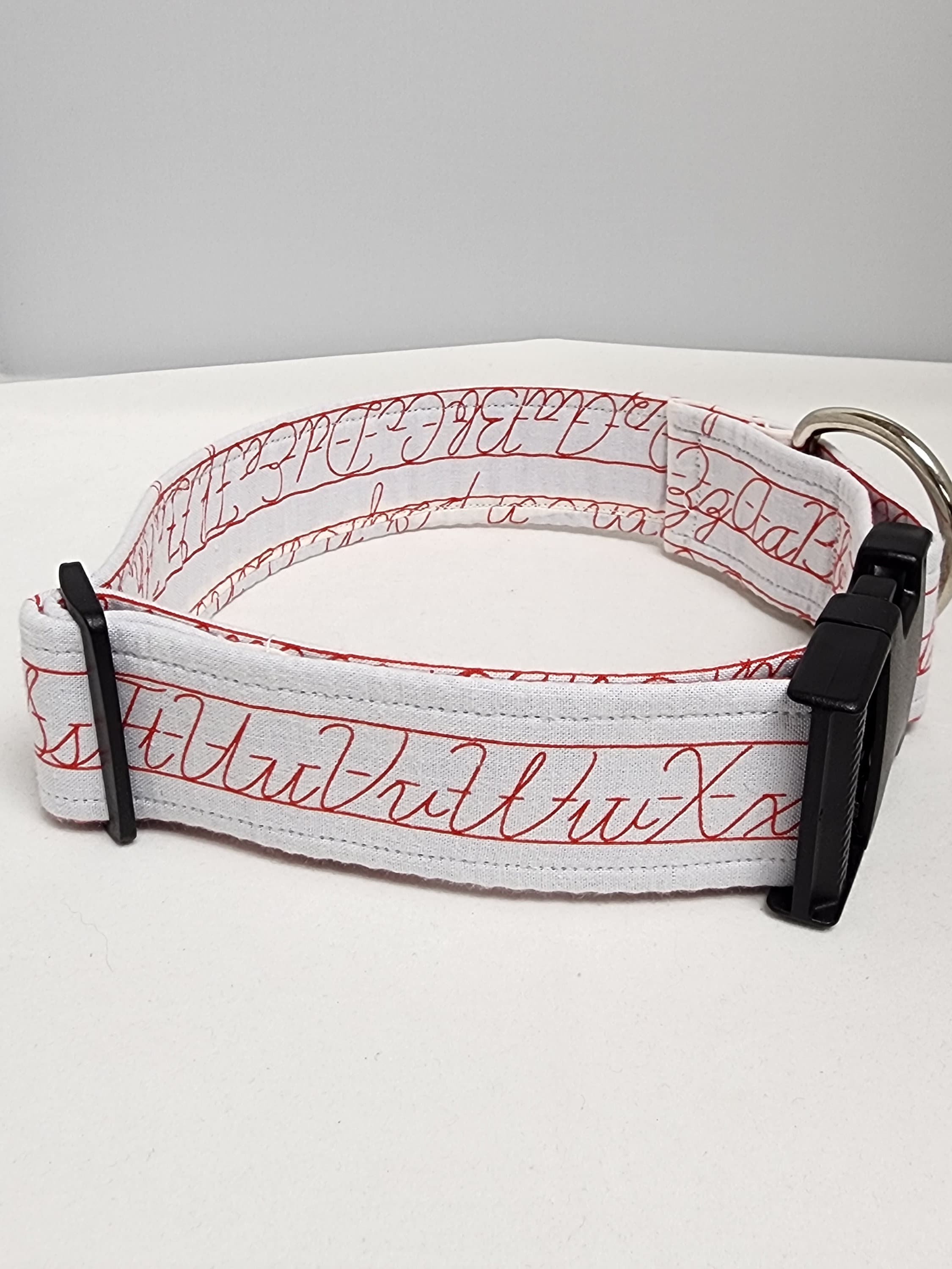 Cursive Alphabet Dog Collar - Etsy