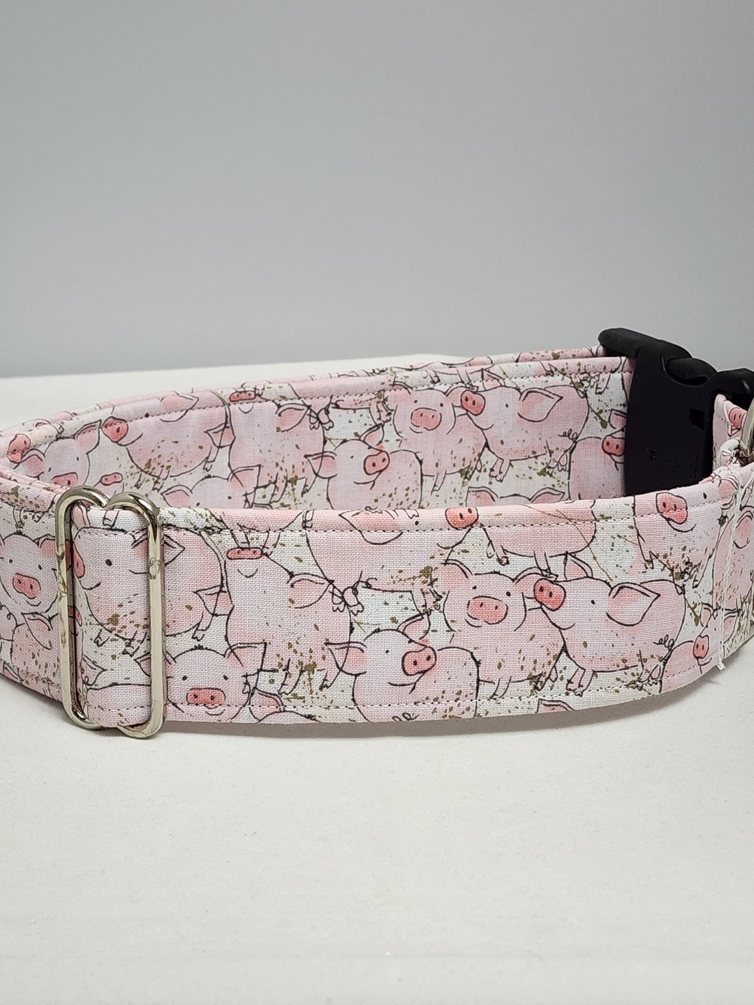 Pigs in Mud Dog Collar - Etsy