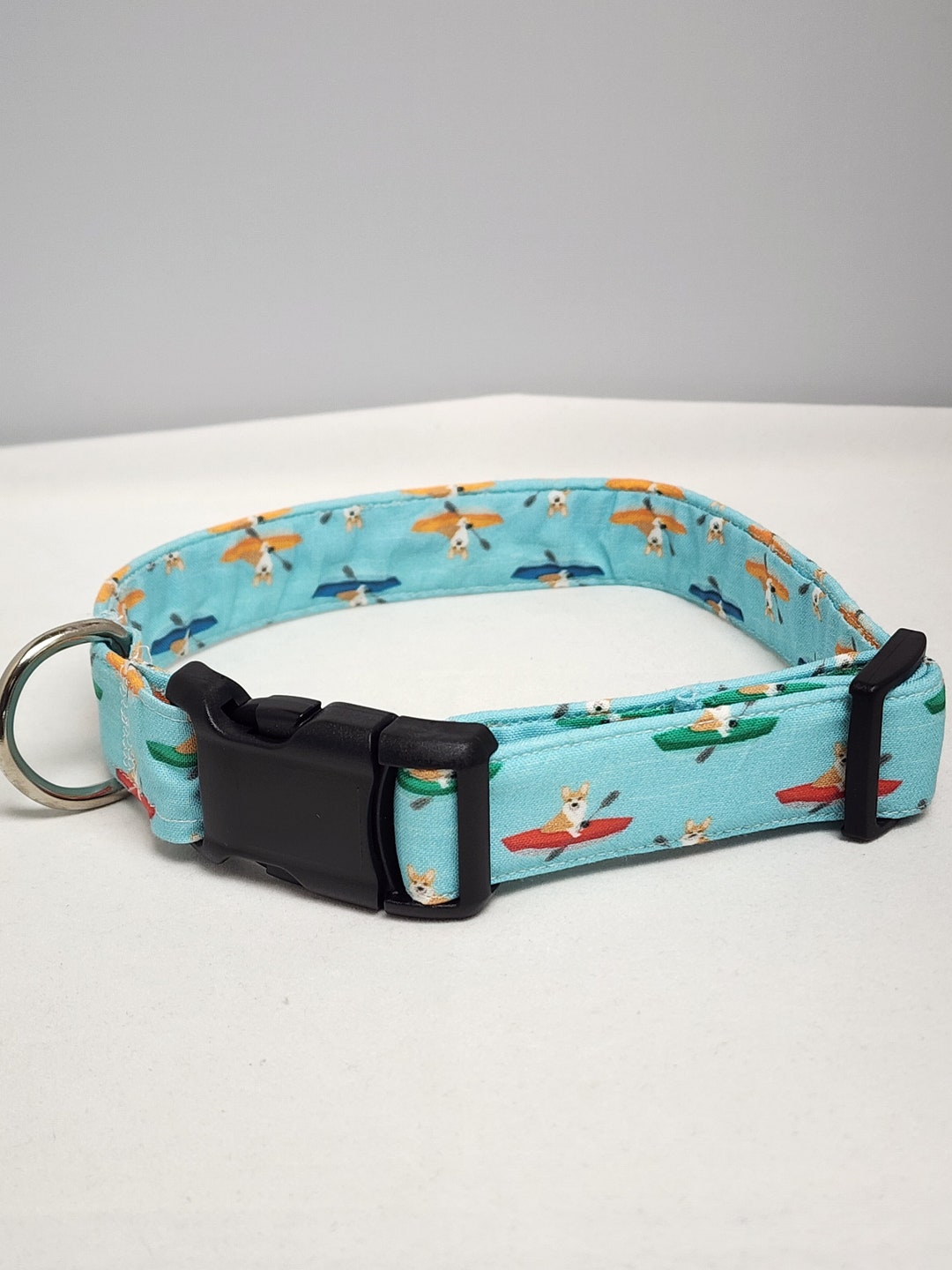 Corgis in Canoes Dog Collar - Etsy