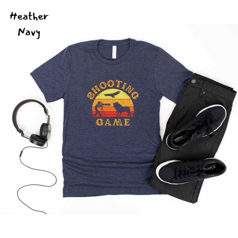 Shooting Game T-shirt Photography Funny Tee Gift for Photographer ...