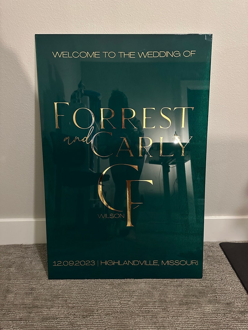 Wedding Welcome Sign - Etsy