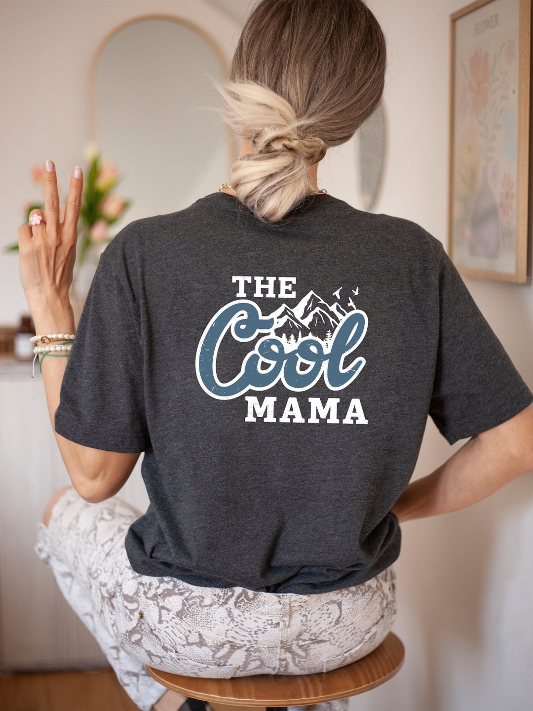 The Cool Mama T-shirt, Cool Mom T Shirt, Funny Mom Shirt, Mom Life Shirt, Mothers Day Gift ...