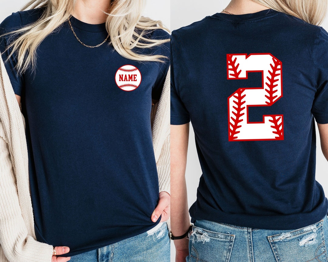 Baseball Stitch T-shirt, Custom Baseball Mom T Shirt, Baseball Mom ...