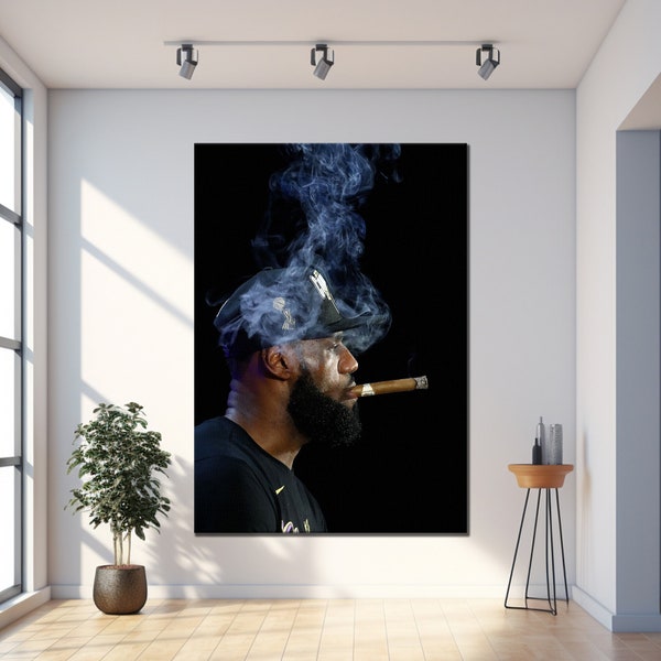 Lebron Painting - Etsy