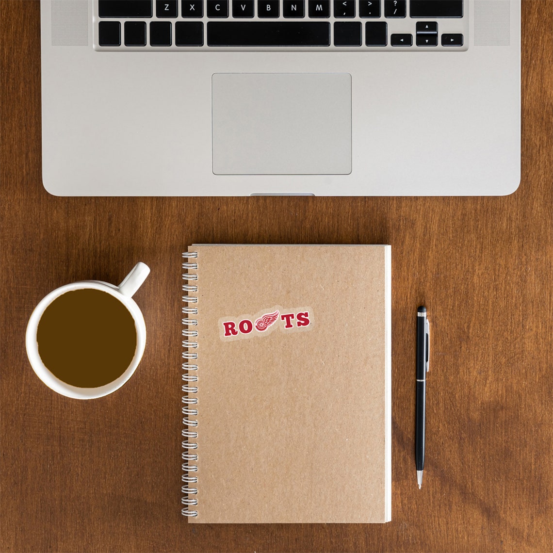 Detroit Red Wings "roots" Car Decal, Red Wings Bumper Sticker, Red ...