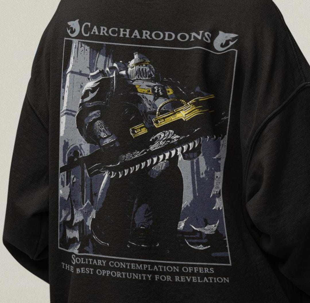 Carcharodons Hoodie, Space Sharks Tee, Adeptus Astartes Shirt, Gift for ...