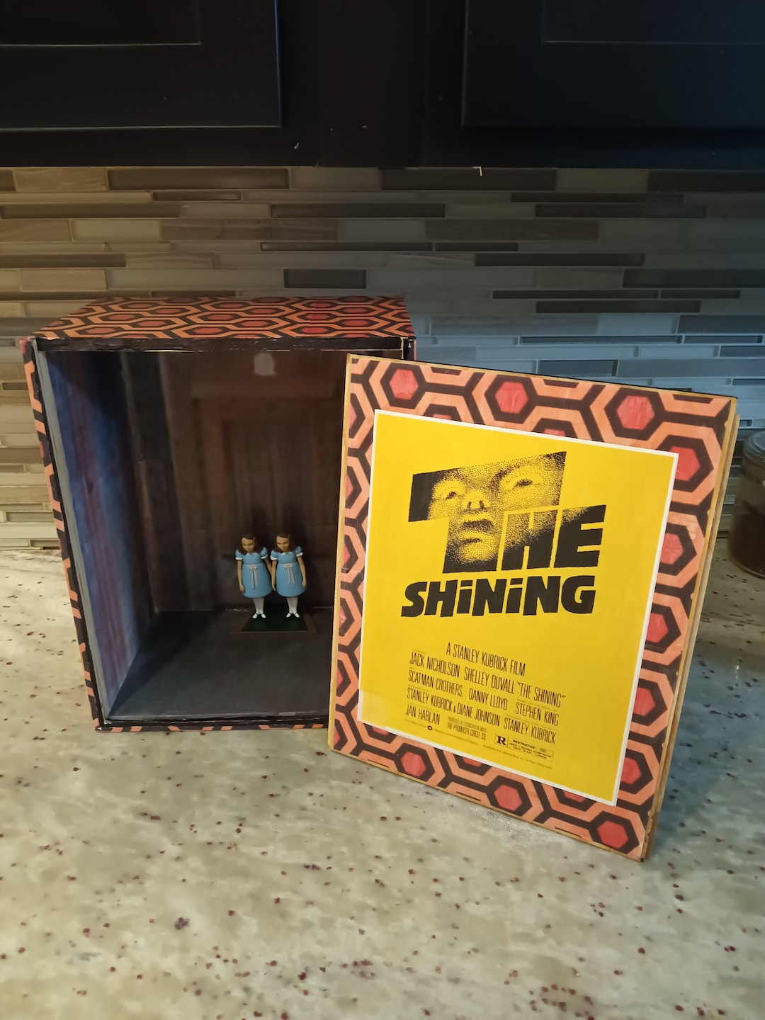 The Shining Stanley Kubrick Movie Diorama Wine Box Culmen Lan - Etsy