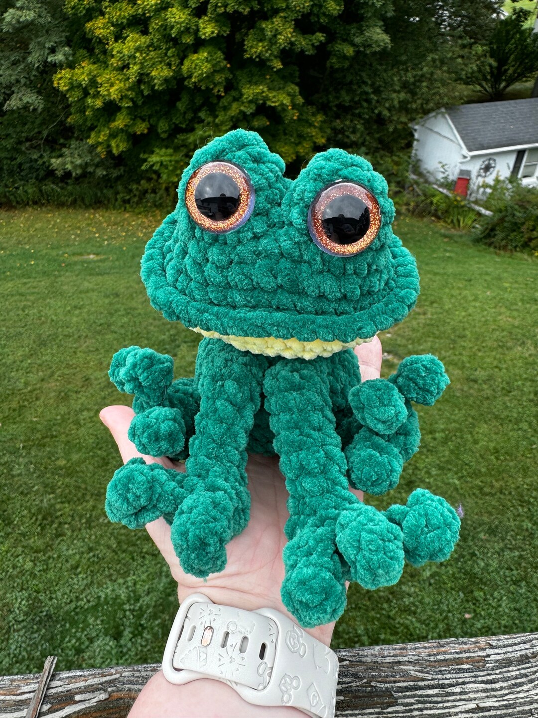 Fred Hops the Bouncy Frog - Etsy