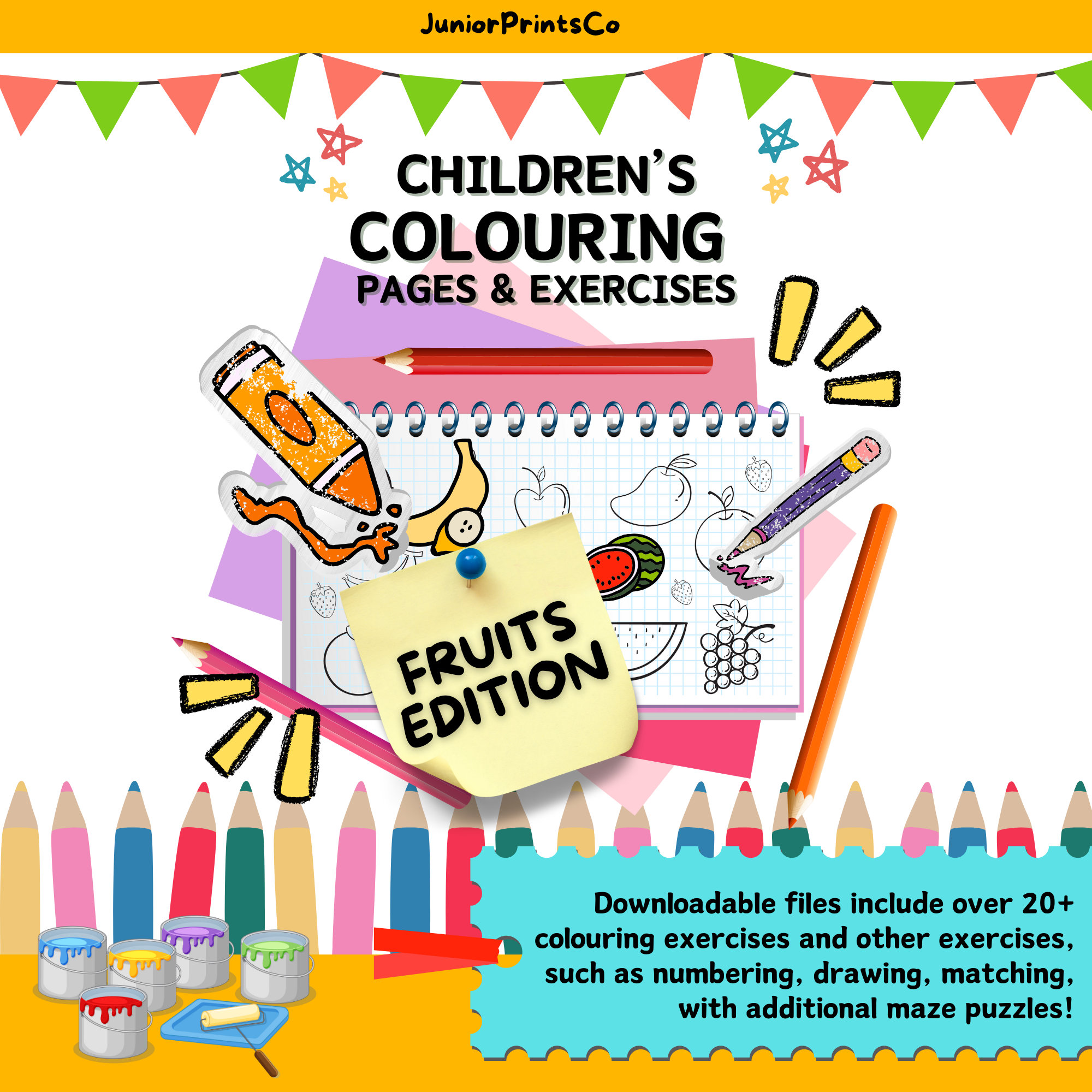 Children's Coloring Pages, Worksheets, Exercises | Pre-school Learning ...